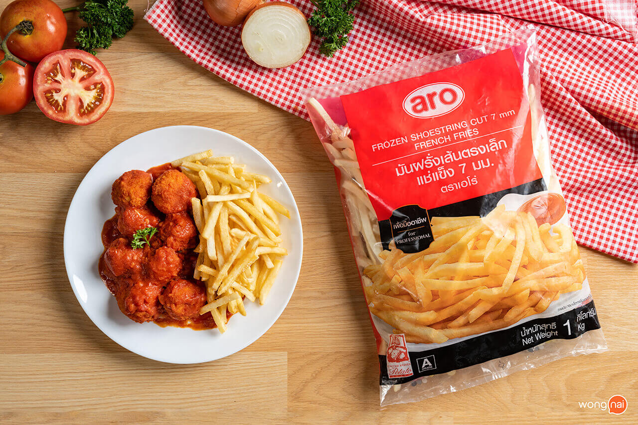 Chicken Ball with French Fries | สินค้าคุณภาพจาก makro
